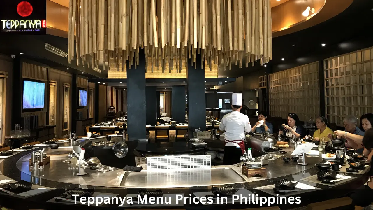 Teppanya Menu Prices in Philippines Updated 2025