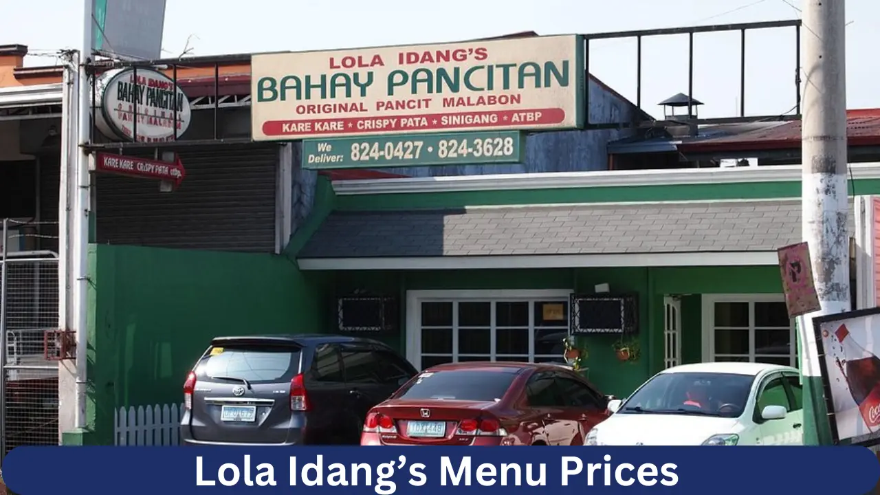 Lola Idang’s Menu Prices in Philippines Updated 2025